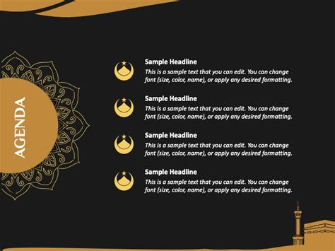Free Islamic Presentation Theme For PowerPoint And Google Slides