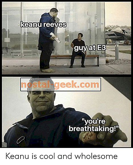 E3 2019에서 좋은 느낌의 Keanu Reeves Memes