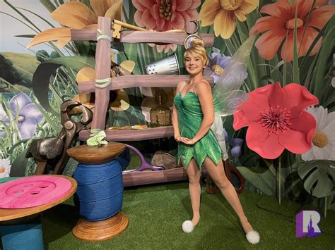 Ortensia And Tinker Bell Meeting Guests For AP Pop Up Surprise At