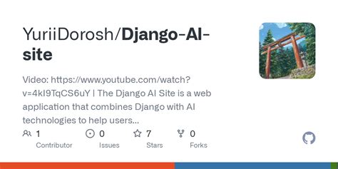 GitHub YuriiDorosh Django AI Site The Django AI Site Is A Web