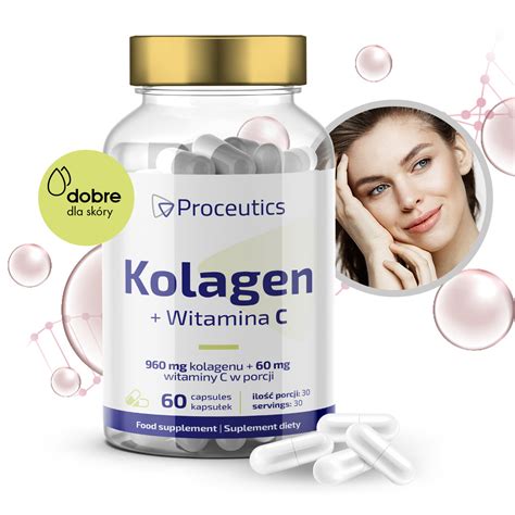 Kolagen Witamina C Sk Ra W Osy Paznokcie Kaps Sklep Empik