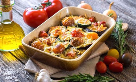 Receta De Berenjenas Al Horno Y Tomates Con Miga De Pan Vibra