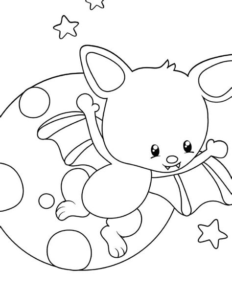 Dibujos De Murci Lago Para Colorear E Imprimir Coloringonly