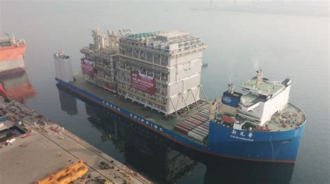 Russias Novatek Gets Two Giant Arctic LNG 2 Modules At Murmansk Yard