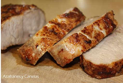 Lomo De Cerdo Al Horno Receta Tradicional Que No Falla Azafranes Y