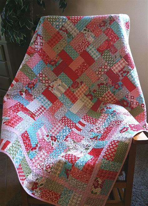 Christas Quilts The Jolly Jelly Roll Quilt Jellyroll Quilts Jelly