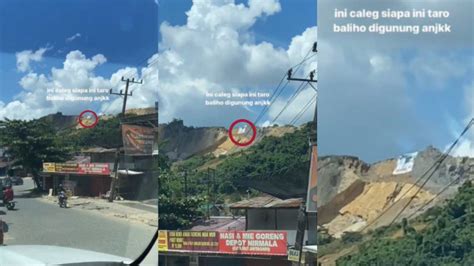 NYELENEH Penampakan Baliho Caleg Di Samarinda Bukan Lagi Di Jalanan