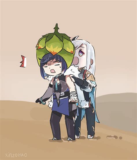 Shenhe And Yelan Genshin Impact Drawn By Xinzoruo Danbooru