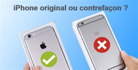 Comment reconnaître un iPhone original 7 astuces