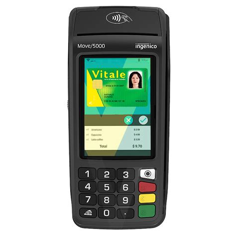 TPE Ingenico Move 5000 4G Santé EI96 CAM2 VTPE
