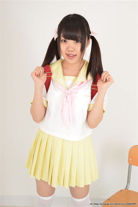Himawari Natsuno 夏乃ひまわり 学生制服 Set6 LovePop 写真集 V2PH