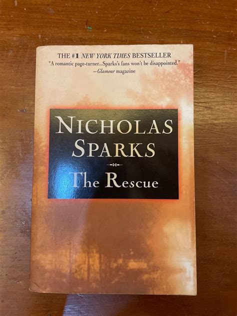 The Rescue By Nicholas Sparks Hobbies Toys Books Magazines