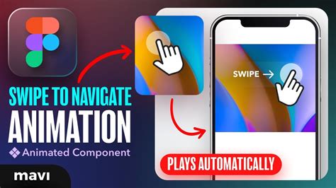 Create A SWIPE TO NAVIGATE ANIMATION In Figma Tutorial YouTube
