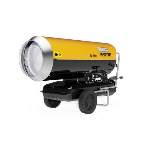 Calentador portátil de aire Alta presión MASTER B 360 Ferretería