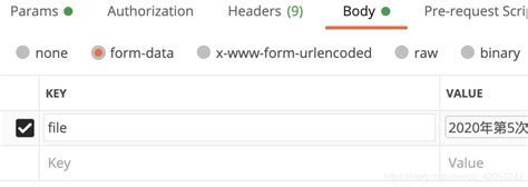 postman required request part ‘file‘ is not present postman required request part file is not