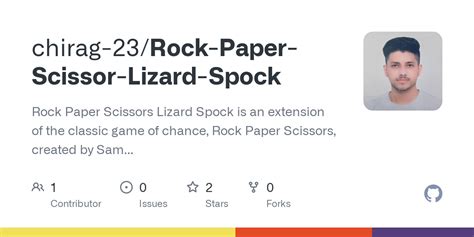 GitHub Chirag 23 Rock Paper Scissor Lizard Spock Rock Paper Scissors