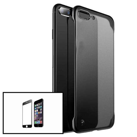 Kit Película de Vidro Temperado 5D Full Cover Capa Naked Bumper para