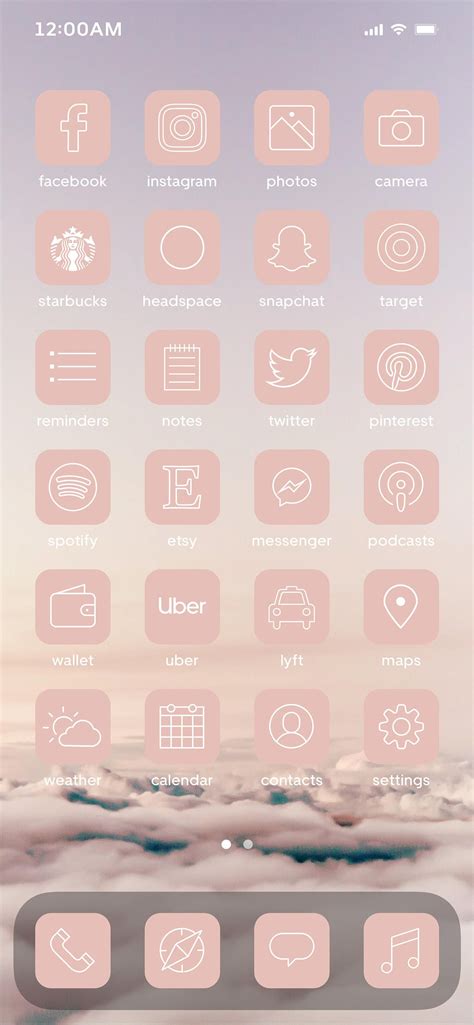 Pink App Icons Aesthetic Important Project History Fonction