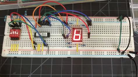 Bcd To 7 Segment Decoder With Extra Segments In 6 And 9 Relectricalengineering