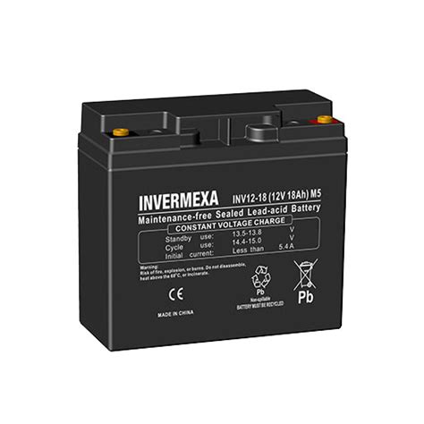 Baterías Recargables 12V para Equipos UPS Marca INVERMEXA