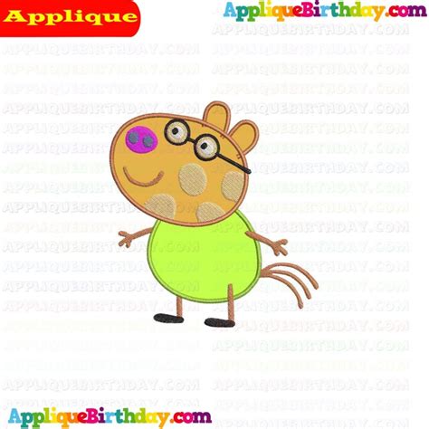 Pedro Pony Peppa Pig Applique Design