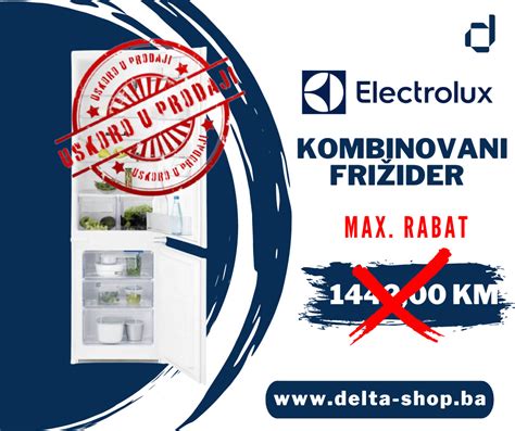 ELECTROLUX Ugradbeni Kombinovani Frižider ENT3LF18S Frižideri i