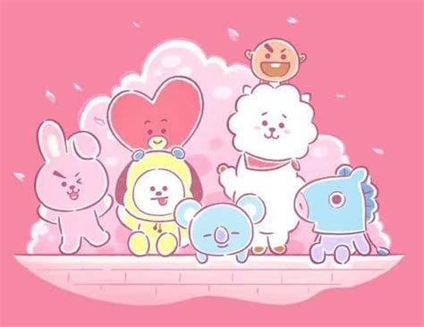 83 Hình Nền Máy Tính Cute Bt21 đẹp Nhất Trường TIểu Học Tiên Phương