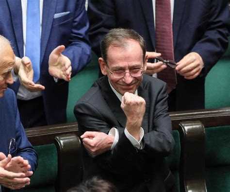 Mariusz Kamiński i Maciej Wąsik pojawili się w Sejmie B minister