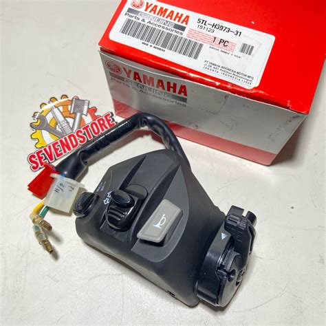 Jual Holder Kiri Saklar Lampu Sein 5TL Switch Handle Tombol Reting