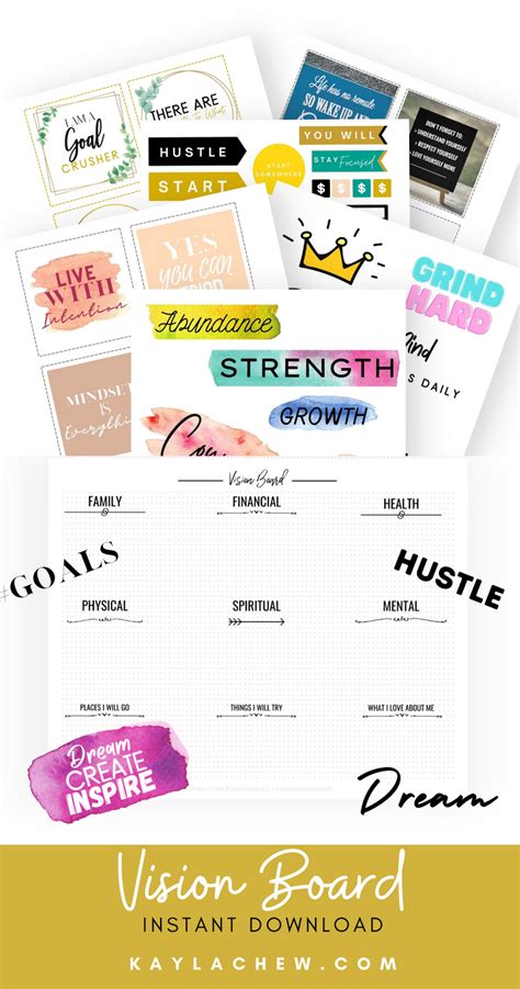 This Vision Board Kit Is Perfect To Plan Your New Year It S Filled