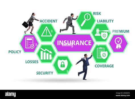 Concept Of The Various Types Of Insurance Stock Photo Alamy
