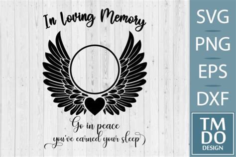 In Loving Memory SVG Memorial SVG RIP Grafica Di TMDOdesign