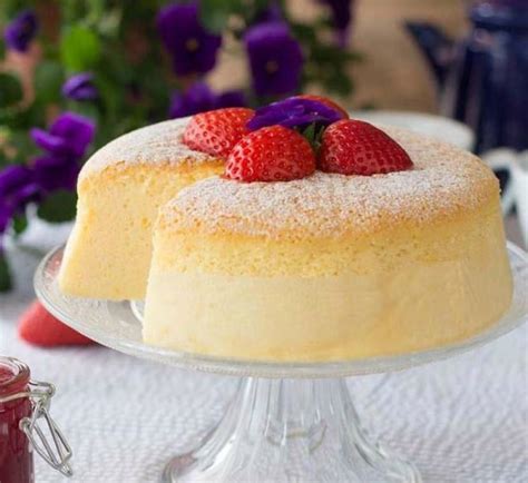 Tarta de queso japonesa deliciosa y ligera Postres Fáciles y Ricos