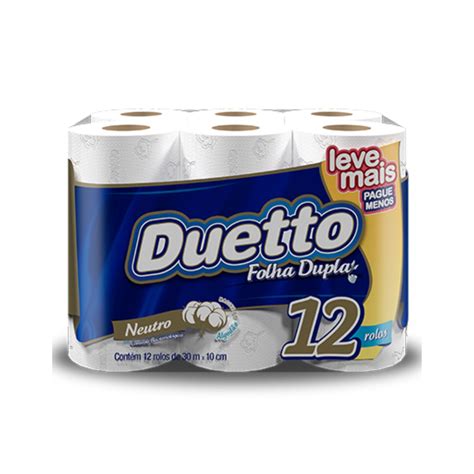 Papel Higi Nico Duetto Neutro Folha Dupla Und Msepac