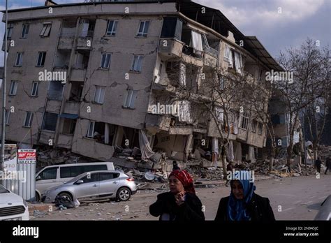 Edificios del terremoto de antakya fotografías e imágenes de alta