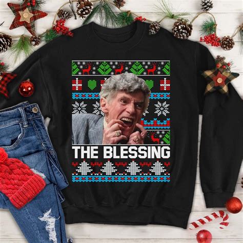 The Blessing Shirt Uncle Lewis Xmas Vacation Sweatshirt Sold By