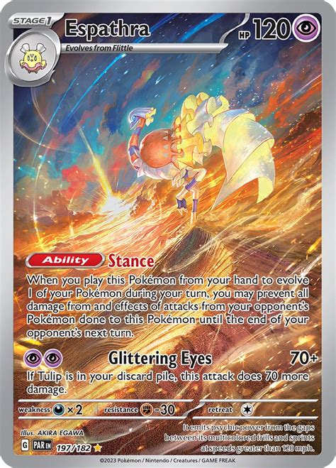 Espathra Paradox Rift Pokémon CardTrader