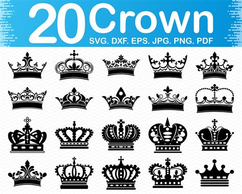 Crown Svg Files For Cricut Crown Royal Svg Princess Crown Etsy