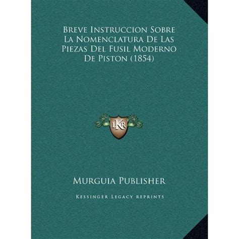 Libro Breve Instruccion Sobre La Nomenclatura De Las Piezas Del Fubreve
