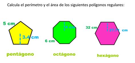Para Que Te Enteres Tarea Matem Ticas Rea Pol Gonos Regulares