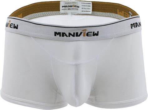 Alvivi Homme Boxer Transparent Caleçon Boxeur Sexy Erotique Culotte