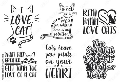 Cat SVG Cat Design SVG Cut Files For Cutting Machines Like Cricut And