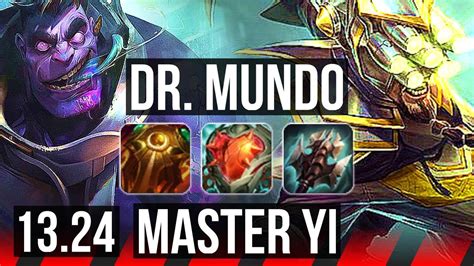DR MUNDO Vs MASTER YI TOP 7 1 9 Godlike Rank 13 Mundo TR