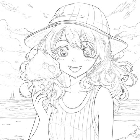 Anime Free Printable Coloring Pages Coloring Pages Mimi Panda