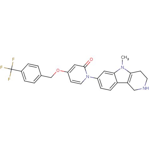 BindingDB BDBM50331210 1 5 Methyl 2 3 4 5 Tetrahydro 1H Pyrido 4 3 B
