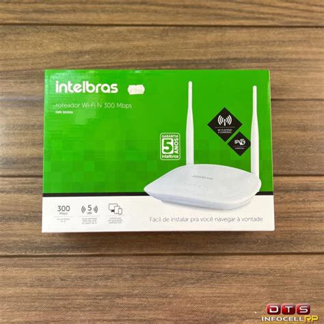 Roteador Wireless IWR 3000N Intelbras Dtsinfocellrp