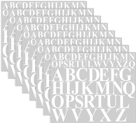 Amazon Waynoda 24 Sheets 2 Inch Self Adhesive Letters Stick On