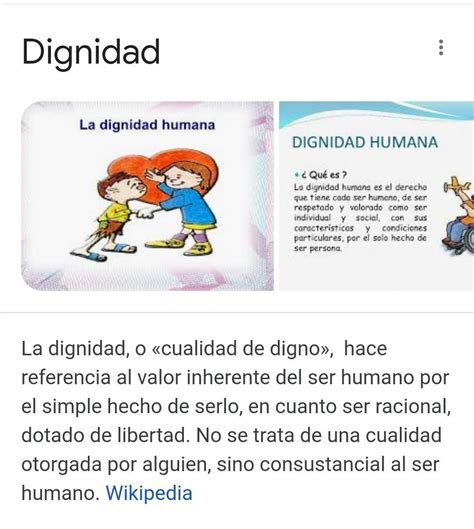 Qué es la dignidad humana Brainly lat