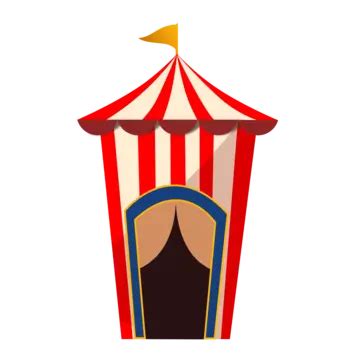 Carnival Circus Tent And Signboard Illustration Vector Hd Images