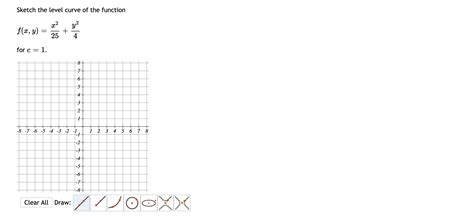 Solved Sketch The Level Curve Of The Function Chegg